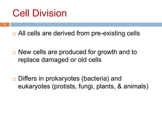 Exploring the Cell Cycle and Cell Division | PPTX | Biological Sciences ...