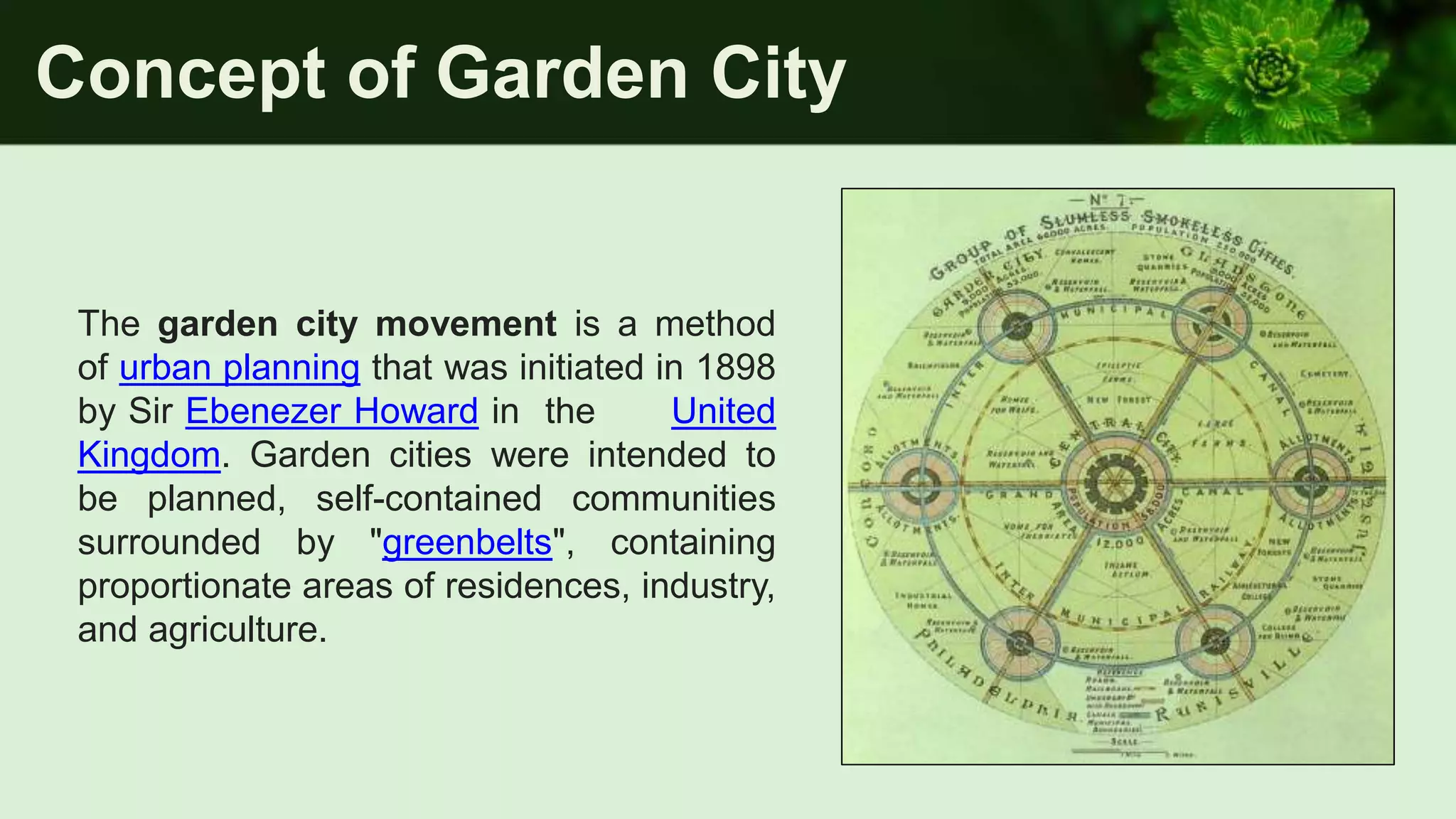 Lec- 13a GARDEN CITY CONCEPT OF TOWN PLANNING.pptx