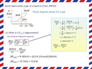 clausius clapeyron equation | PPT