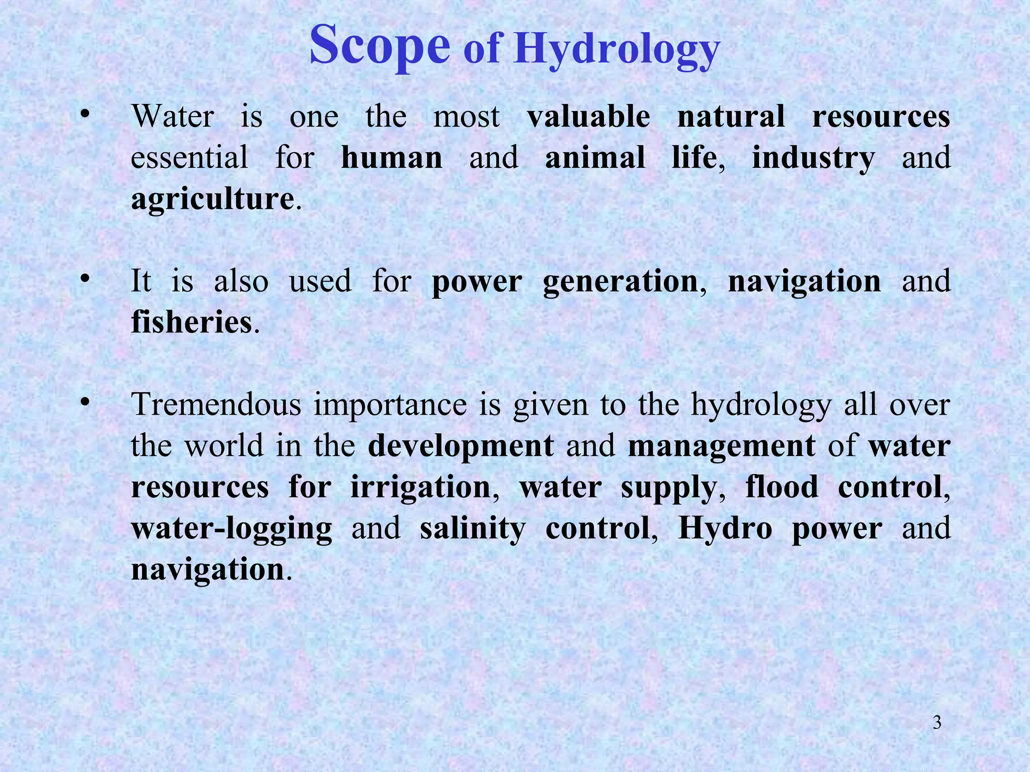 Lec.01.introduction to hydrology | PPT
