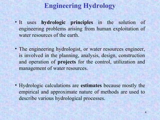Lec.01.introduction to hydrology | PPT