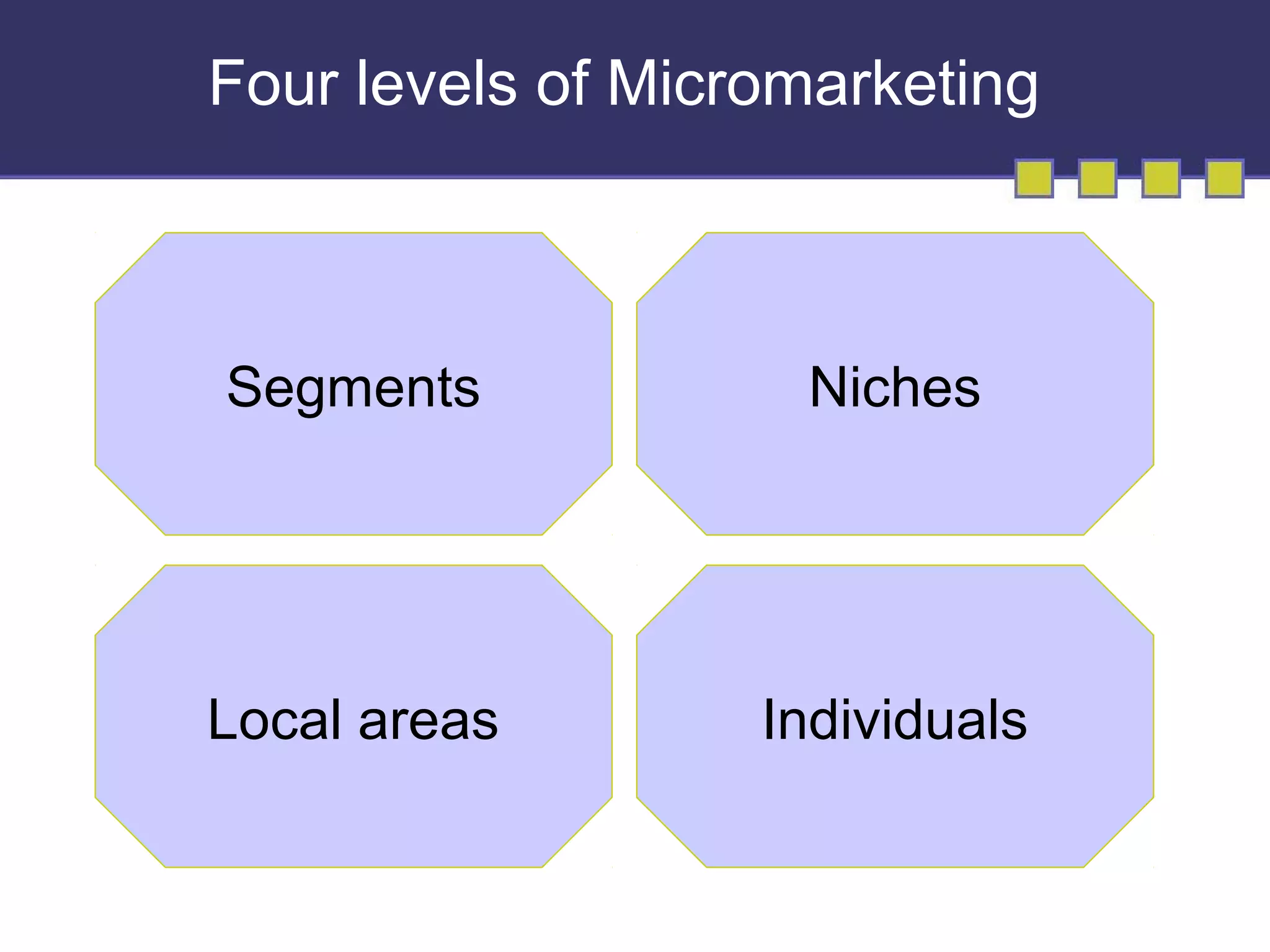 Identifying Market Segments and Targets / Marketing Management By ...