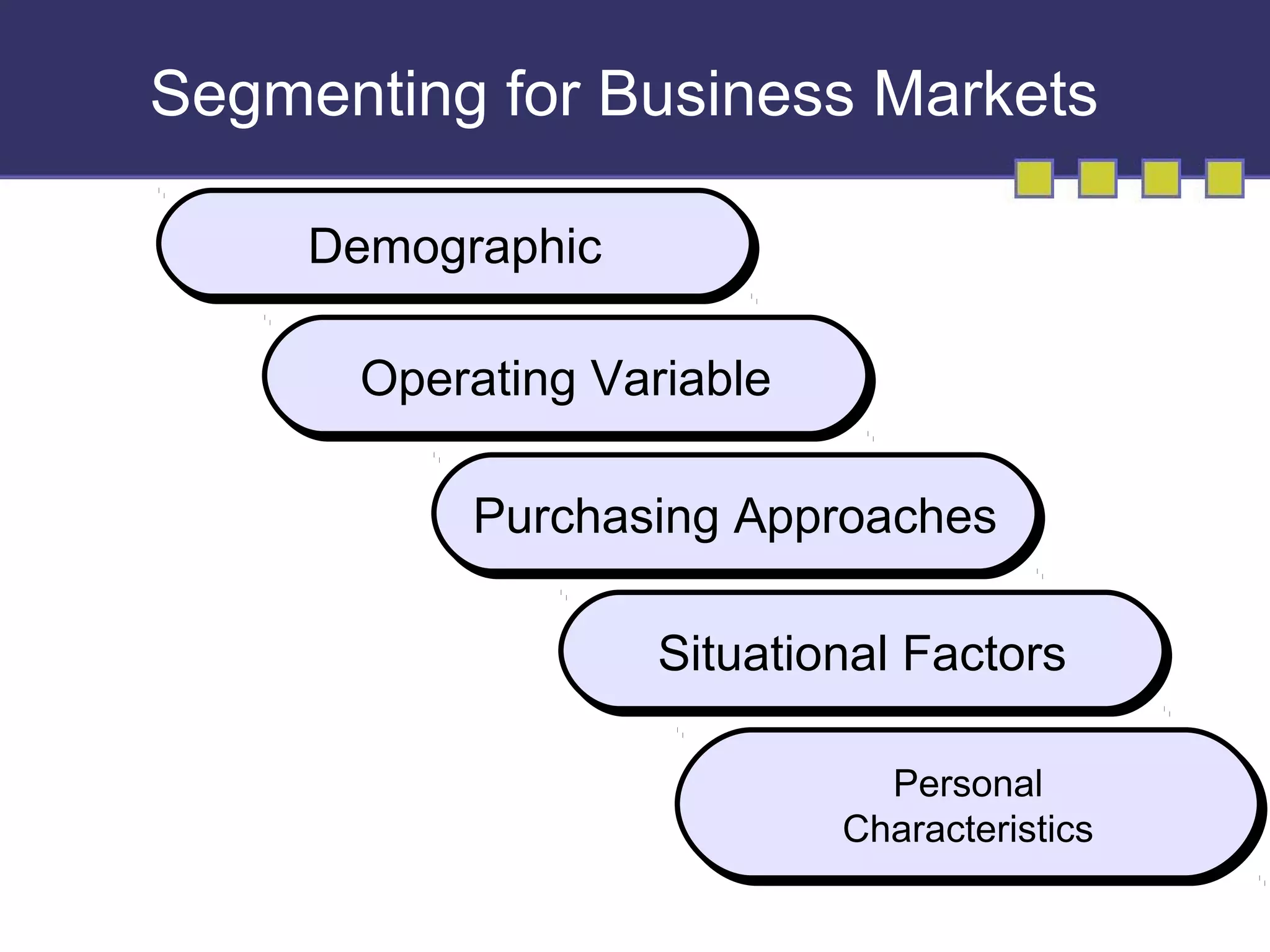 Identifying Market Segments and Targets / Marketing Management By ...