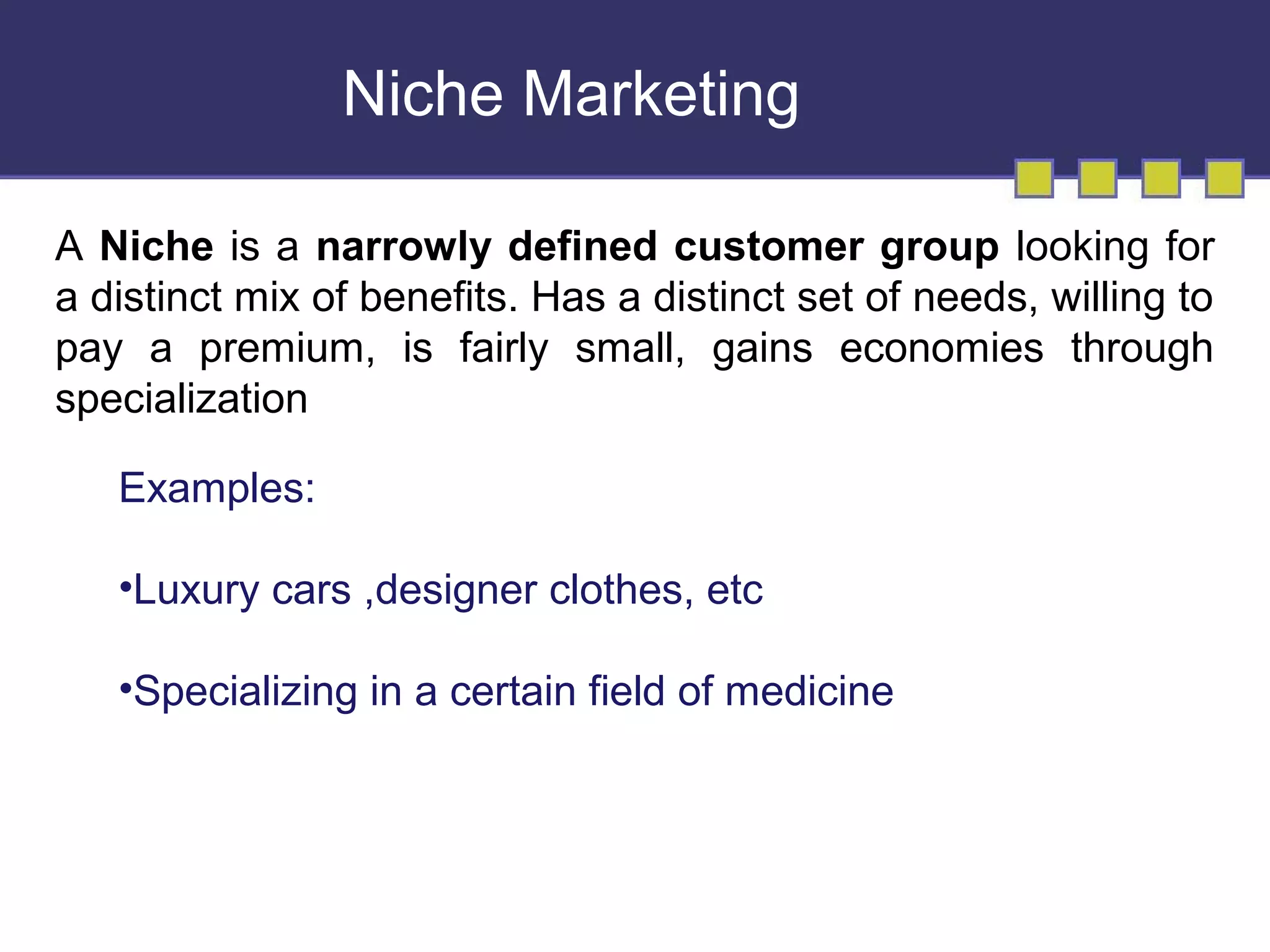 Identifying Market Segments and Targets / Marketing Management By ...
