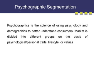 Identifying Market Segments and Targets / Marketing Management By ...