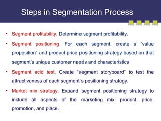 Identifying Market Segments and Targets / Marketing Management By ...