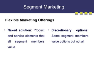Identifying Market Segments and Targets / Marketing Management By ...