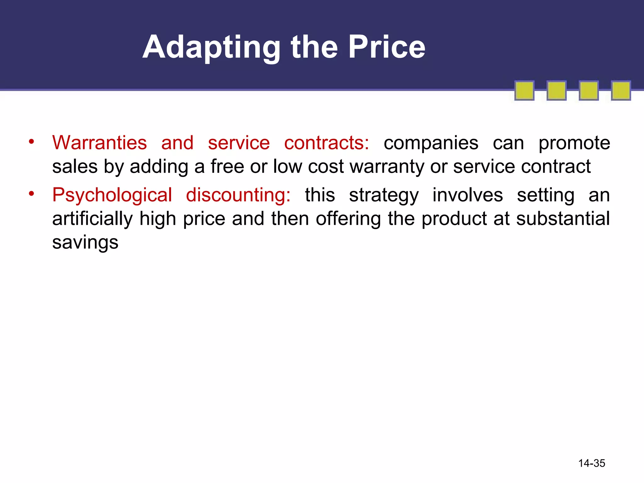 Developing Pricing Strategy | PPT
