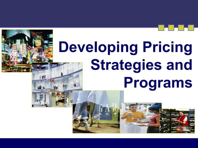 Developing Pricing Strategy | PPT