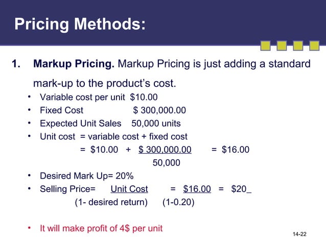 Developing Pricing Strategy | PPT