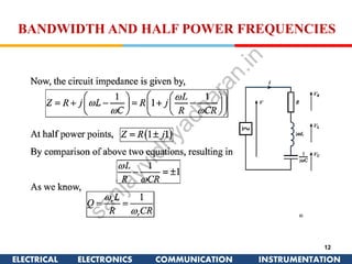 Resonance in AC Circuits.pdf.....well explained notes | PDF