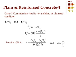 Lec 17-flexural analysis and design of beamns1 | PPT