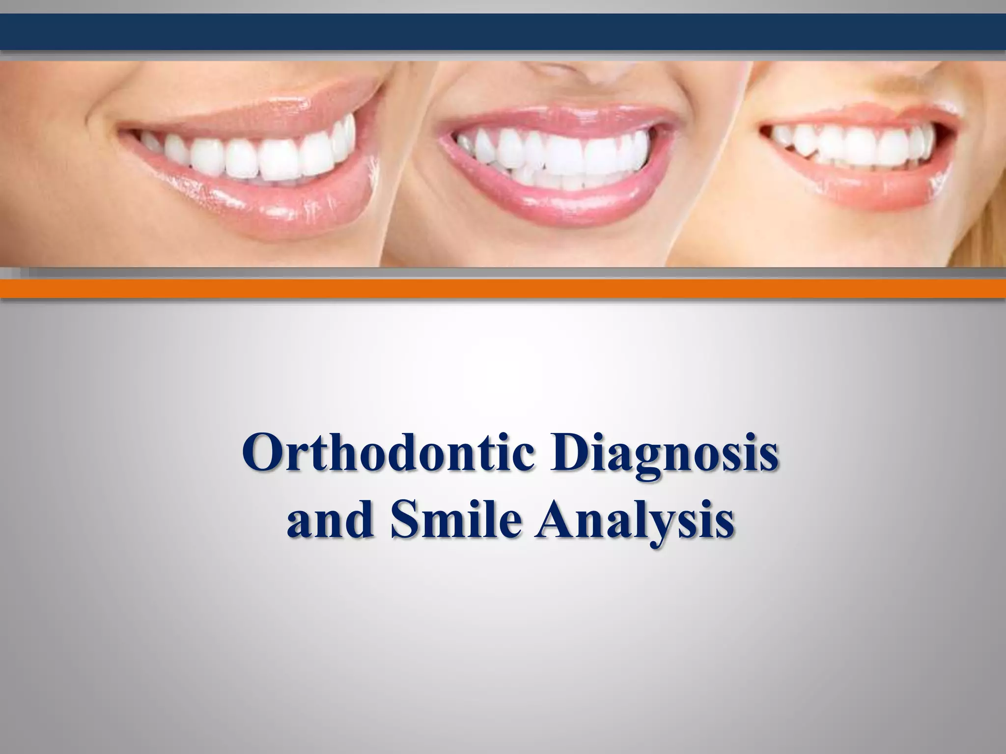 smile analysis in Orthodontics | PPTX