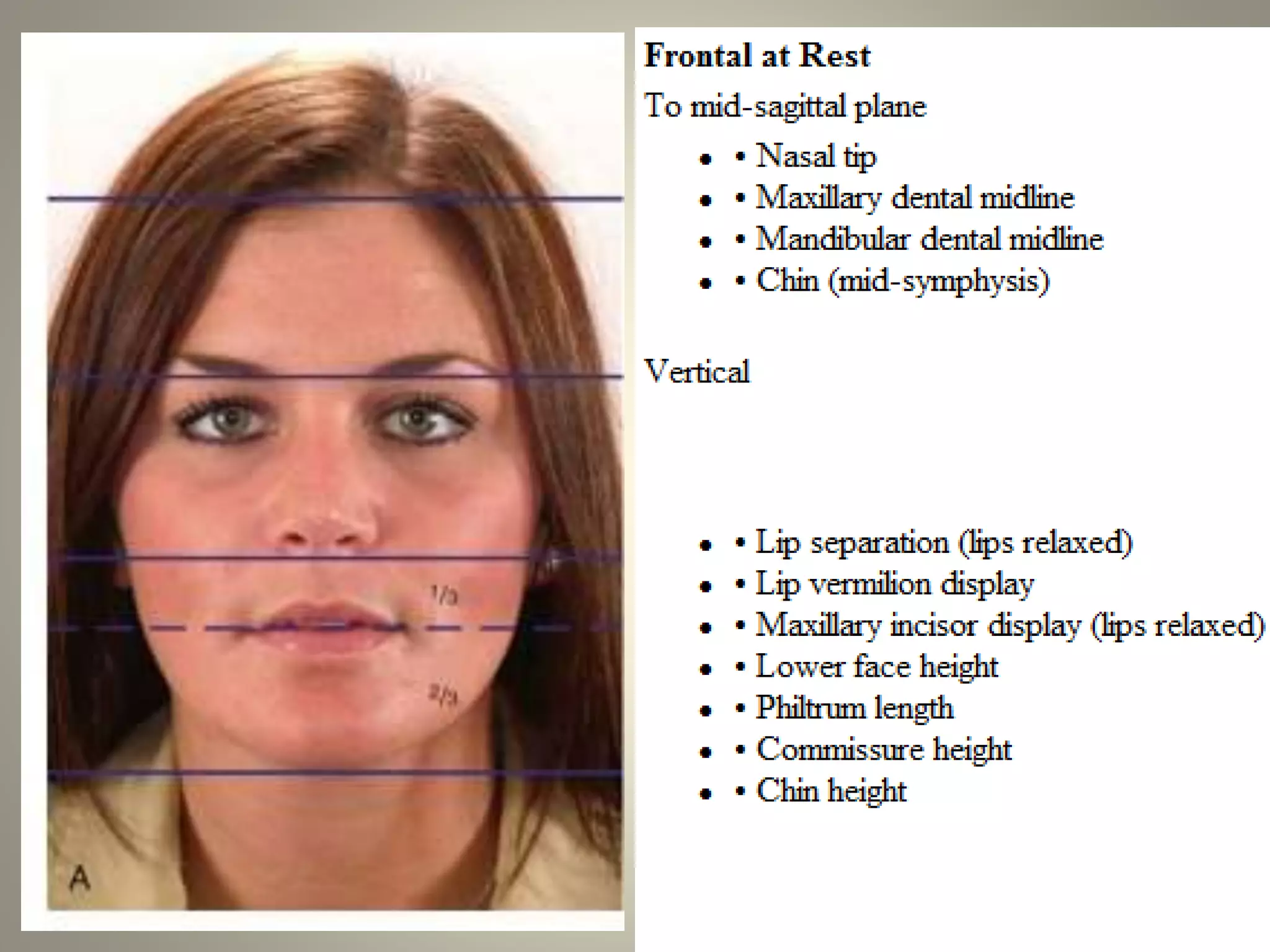 orthodontic diagnosis - Examination history | PPTX