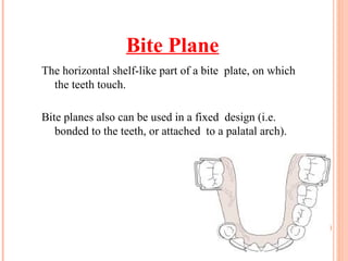 removable orthodontic appliances | PPT