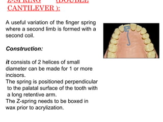 removable orthodontic appliances | PPT