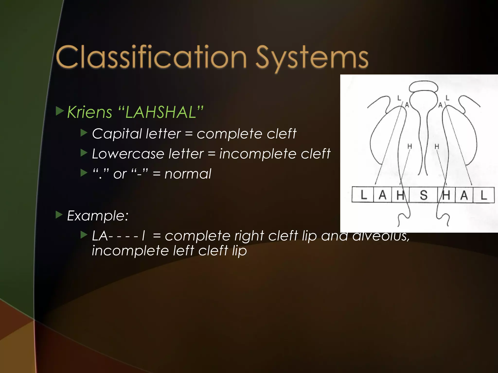 Cleft lip and palate - Introduction and Orthodontic Considerations | PPT