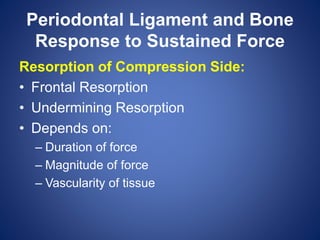 biology of tooth movement i | PPT