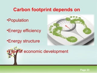 carbon footprint | PPT