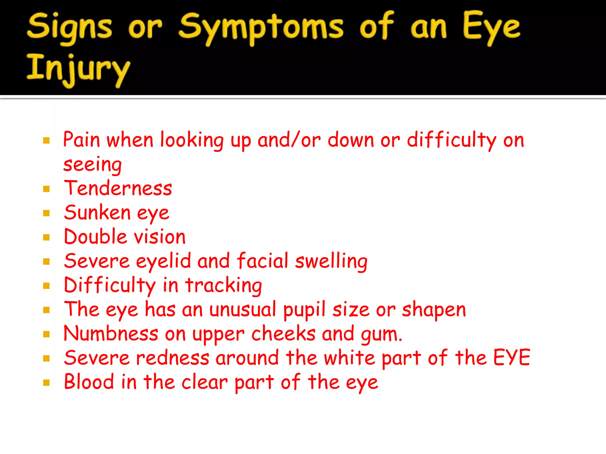 Ocular Hazards | PPTX