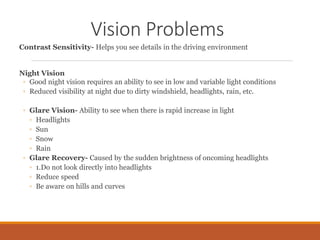 Vision and Driving | PPTX