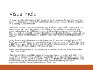 Vision and Driving | PPTX