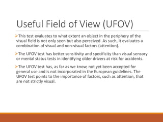 Vision and Driving | PPTX