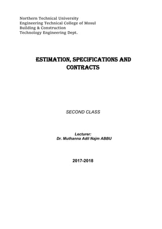 Lec.1 Introduction to Estimation | PDF