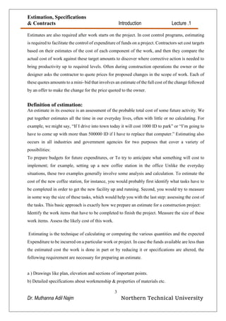 Lec.1 Introduction to Estimation | PDF