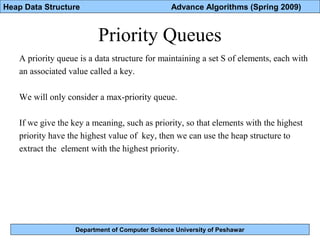 Lec 17 heap data structure | PPT