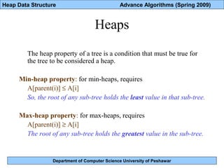 Lec 17 heap data structure | PPT