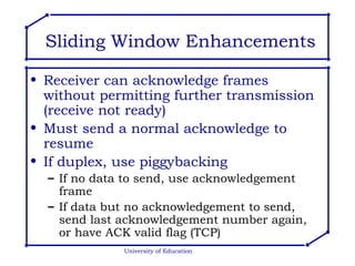 Flow & Error Control | PPT