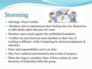 Lec-19-2.pdf The Five-Stage Model of Group Development | PDF