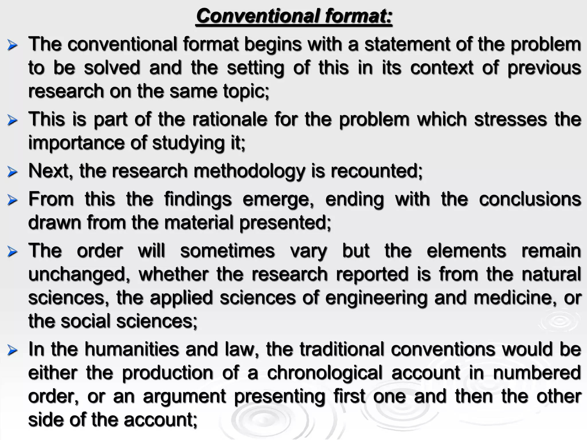 How to format your research paper | PPT