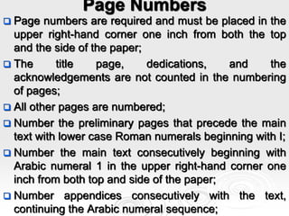 How to format your research paper | PPT