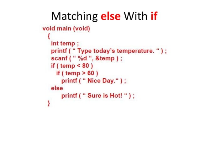 Programming Fundamentals Decisions | PPT