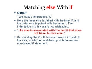 Programming Fundamentals Decisions | PPT