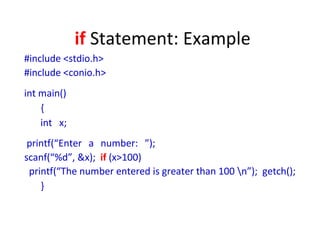 Programming Fundamentals Decisions | PPT