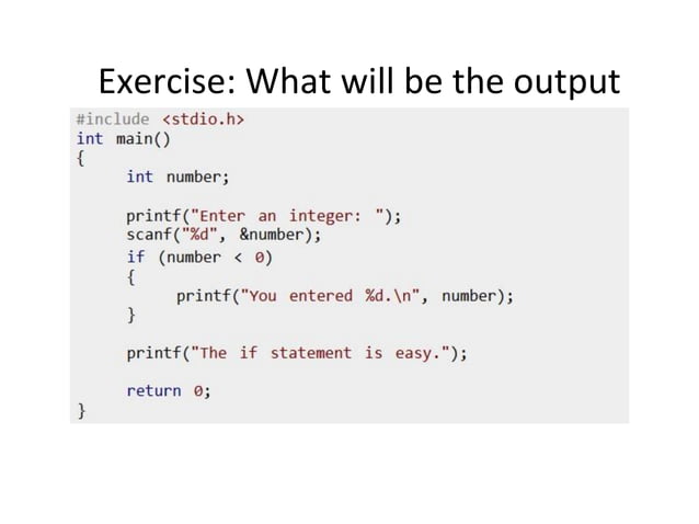 Programming Fundamentals Decisions | PPT