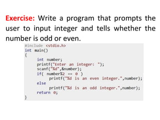 Programming Fundamentals Decisions | PPT