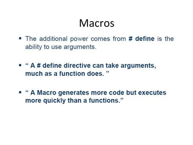 Programming Fundamentals Functions in C and types | PPT