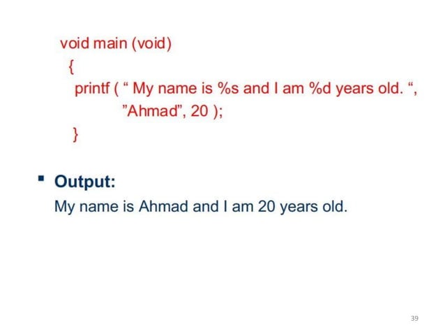 Programming Fundamentals and basic knowledge | PPT