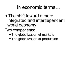Lec 1 globalization-1 | PPTX