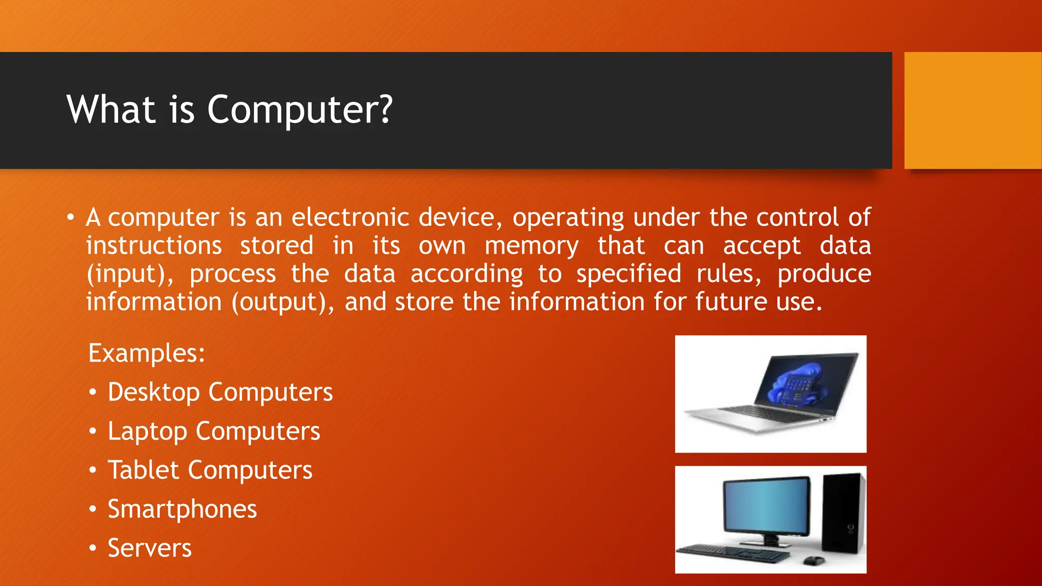 Introductoin of computer hardware and software | PPT