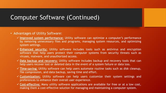 Introductoin of computer hardware and software | PPT