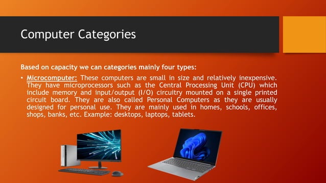 Introductoin of computer hardware and software | PPT