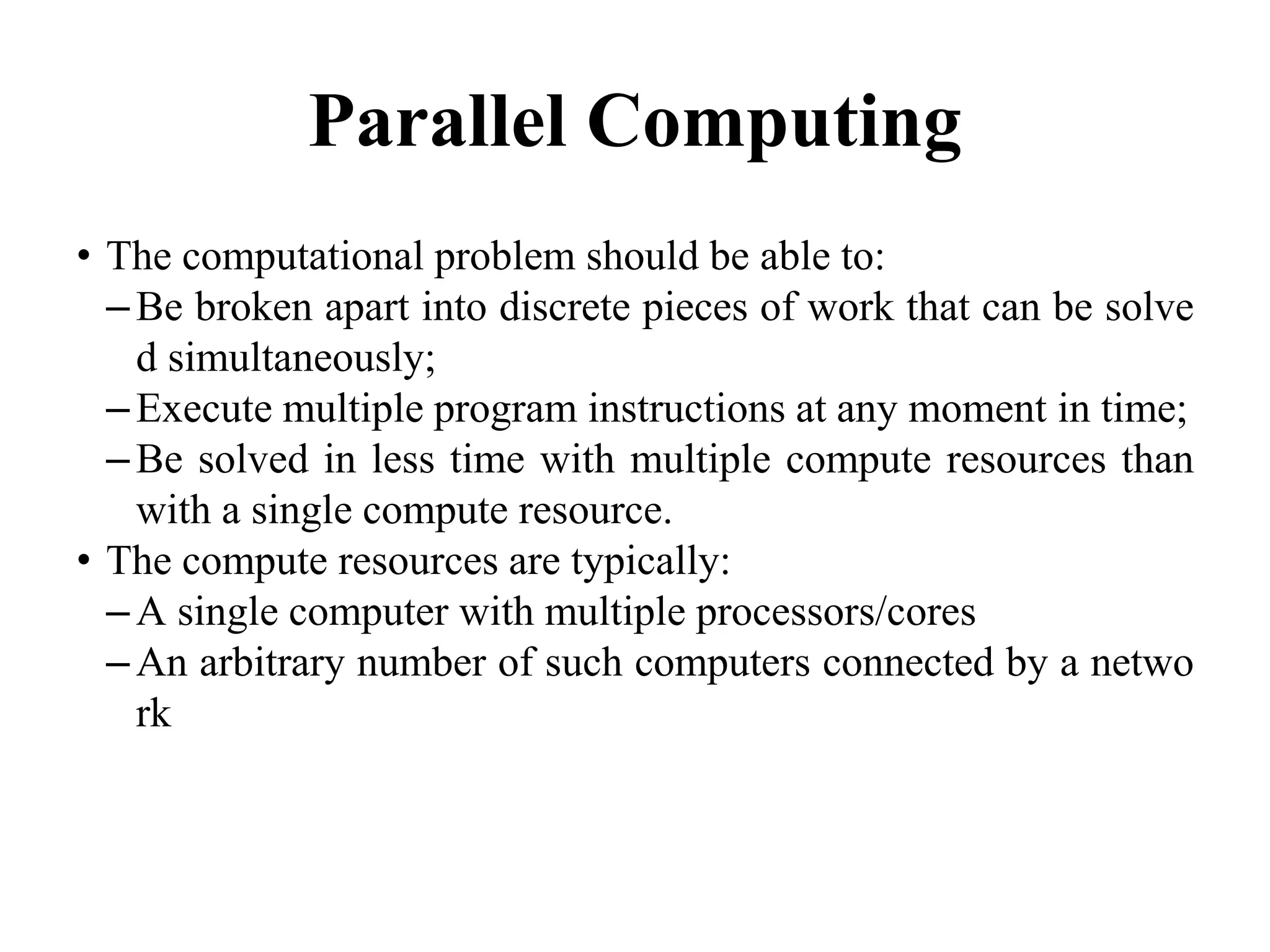 parallel processing | PPTX
