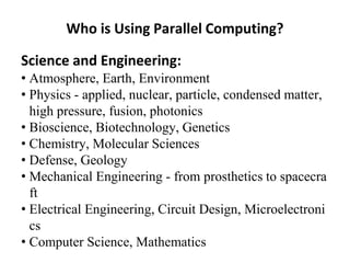 parallel processing | PPTX