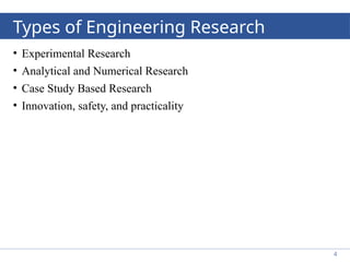 Research Methodology for engineering students | PPTX