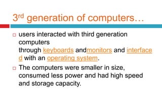Generations of Computers | PPT